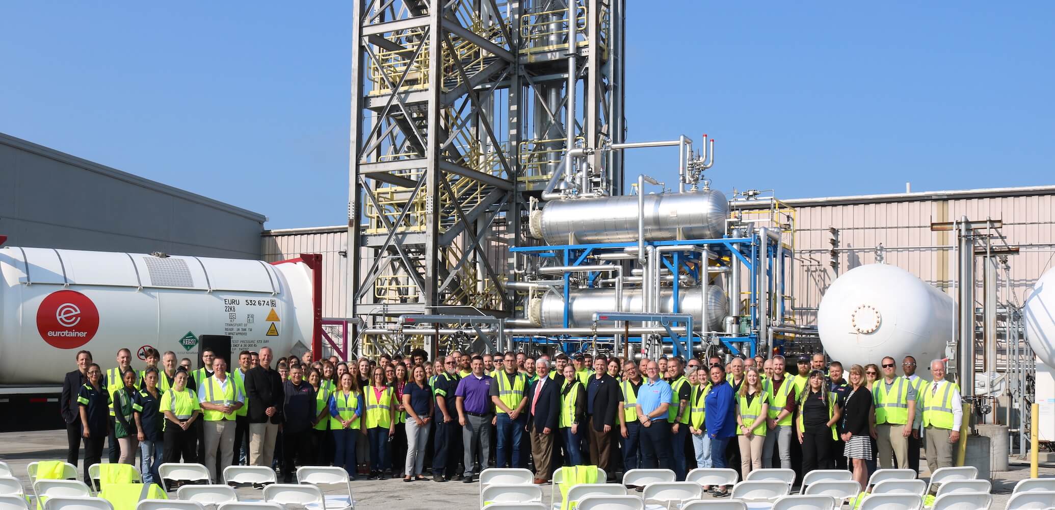 A-Gas | Our Newest Separation Tower