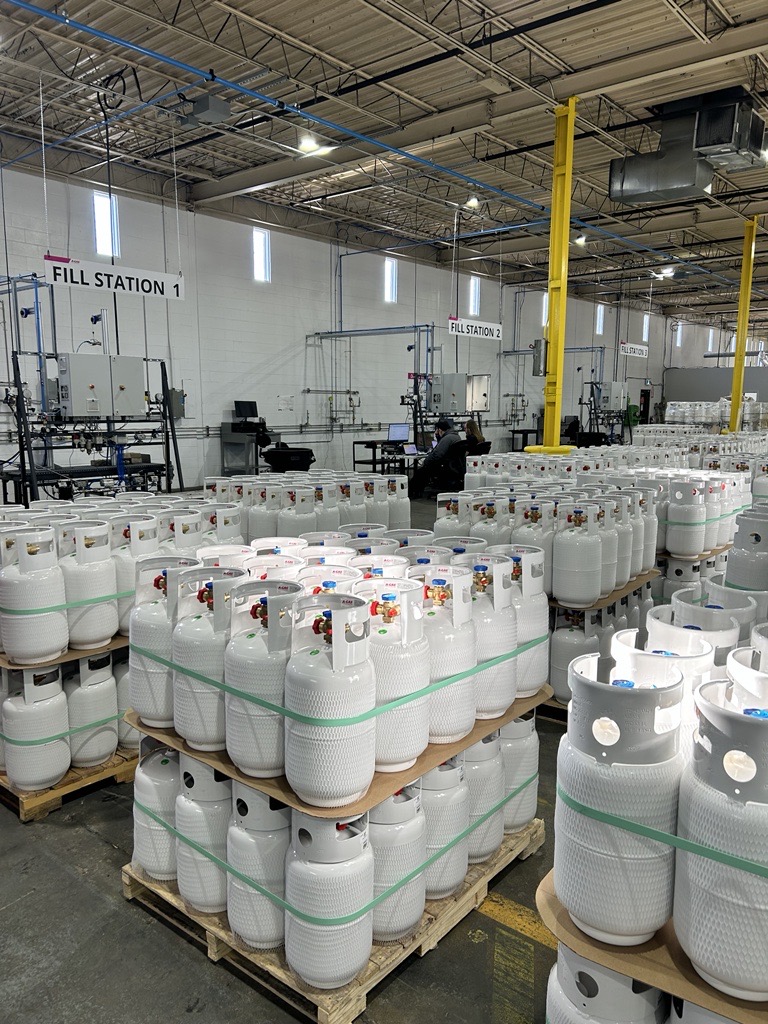Ontario Facility Begins Filling & Shipping